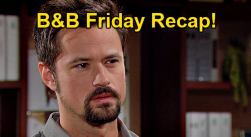 The Bold and the Beautiful Recap: Friday, April 14 – Thomas Tells Liam ...