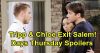 Days of Our Lives Spoilers: Thursday, August 29 – Chloe & Tripp Exit ...
