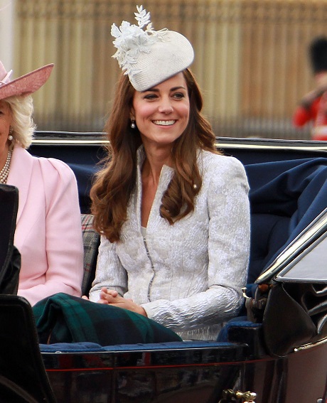 Kate Middleton Smiling and Stunning At Queen Elizabeth's 88th Birthday ...