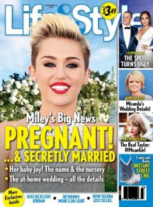 Miley Cyrus Pregnant and Married to Liam Hemsworth - Report | Celeb ...